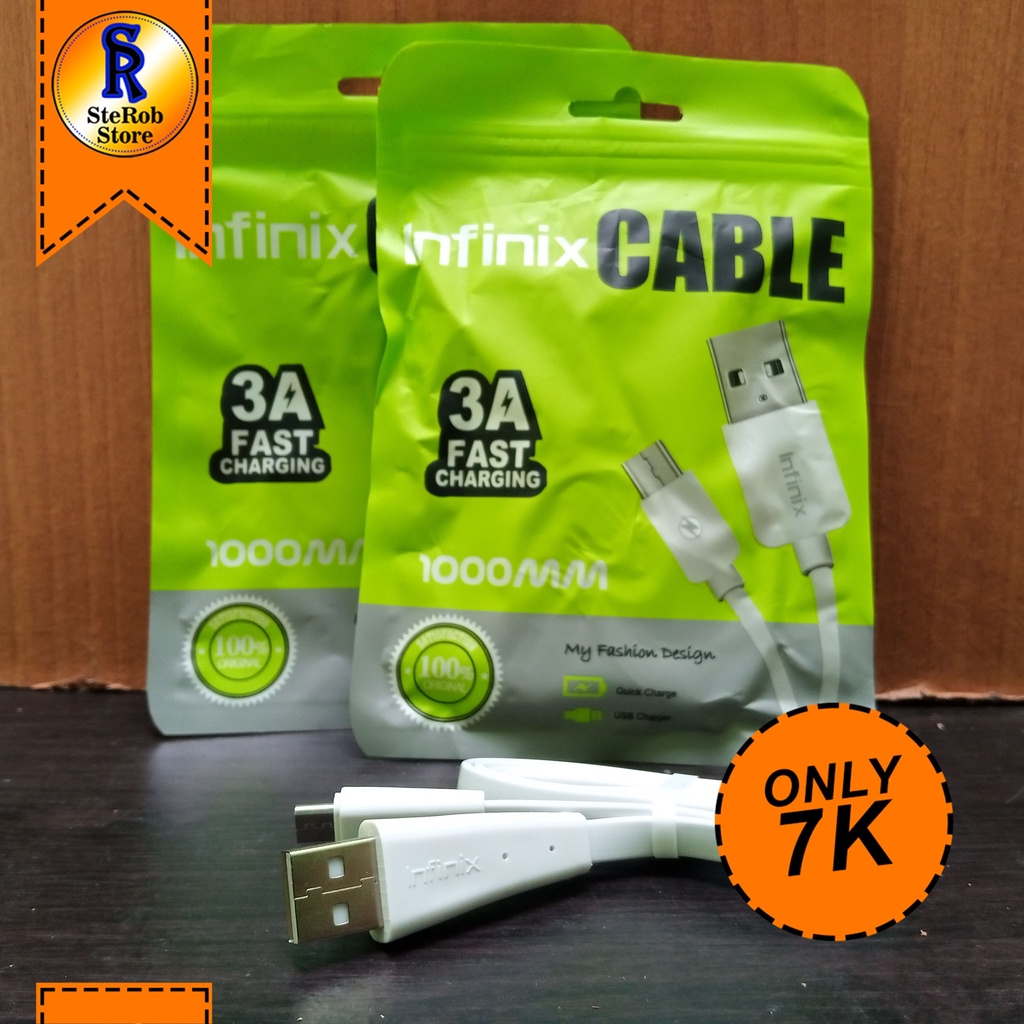 Jual Cable Data Micro USB Infinix 1 Meter Fast Charging | Shopee Indonesia