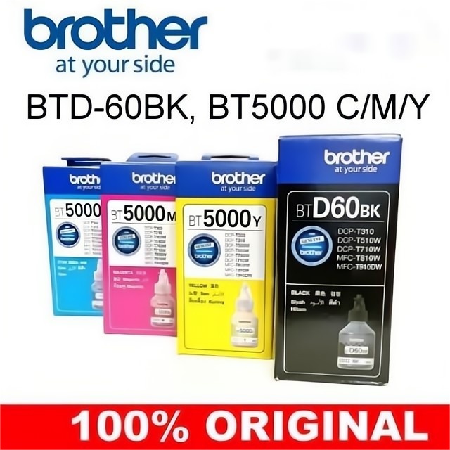 Jual Tinta Printer Brother DCP T310 T510W T710W MFC T810W T910DW BT D60 ...