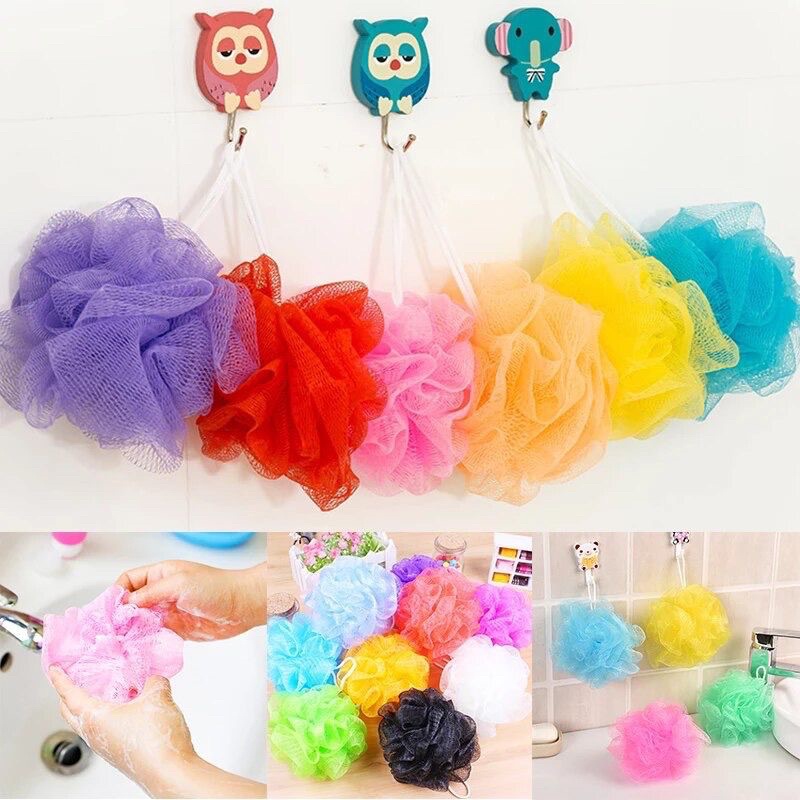 Jual SPONS JARING MANDI / BUBLE SHOWER PUFF BATH BALL / SPON SPONGE ...