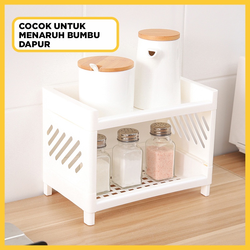 Jual Hoptech - Rak Serbaguna Portable Murah / Meja Plastik Kosmetik ...