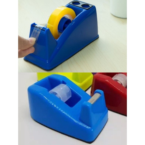 Jual Tape cutter dispenser lion 20 atau JK 102 tempat selotip kecil ...