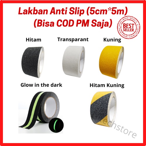 Jual Lakban Anti Slip Lakban Lantai Lakban Tangga Anti Licin Safety Grip 5cm*5m | Shopee Indonesia