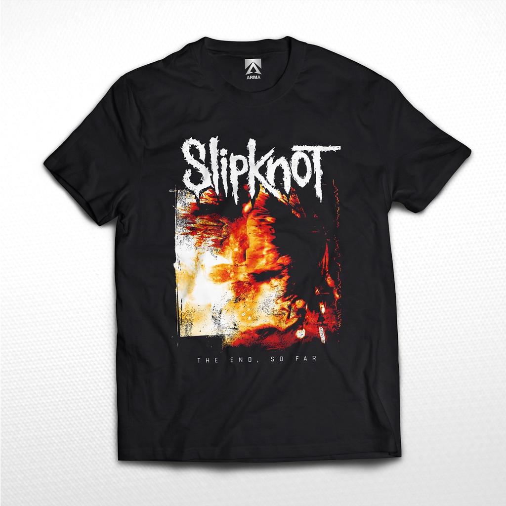 Jual KAOS BAND SLIPKNOT The End, So Far / tshirt musik rock baju distro ...