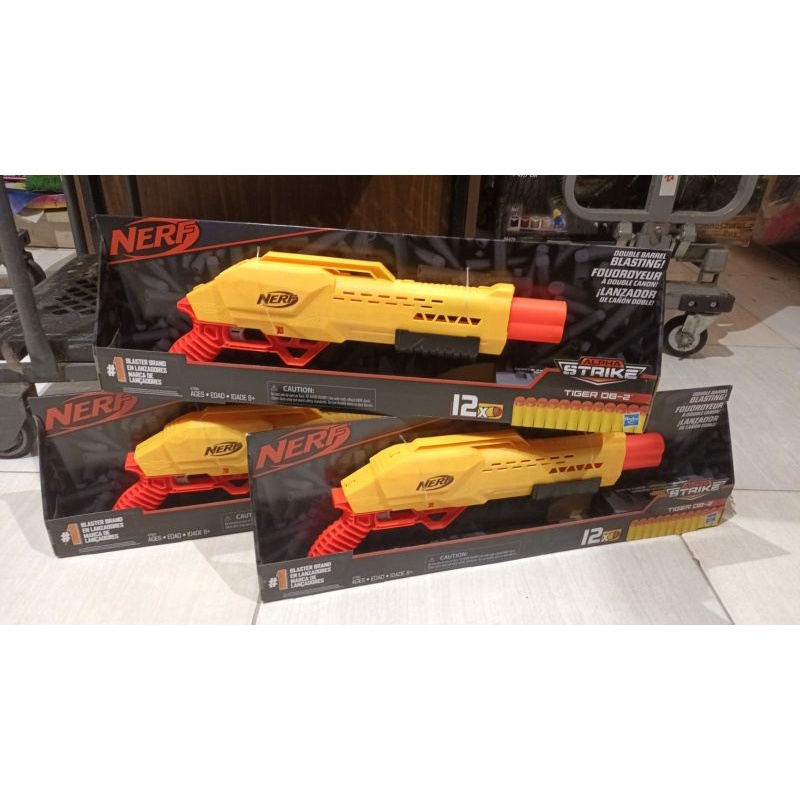 Jual NERF Alpha Strike Tiger DB-2 ( Original Hasbro ) | Shopee Indonesia