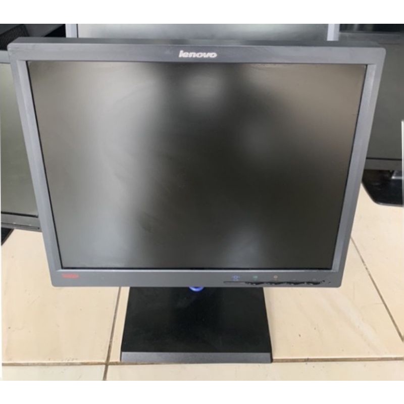 Jual Monitor Komputer LCD Lenovo Thinkvision | Shopee Indonesia