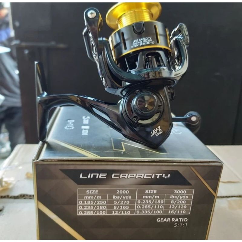 Jual reel captain Jay z 2000 reel power handel | Shopee Indonesia