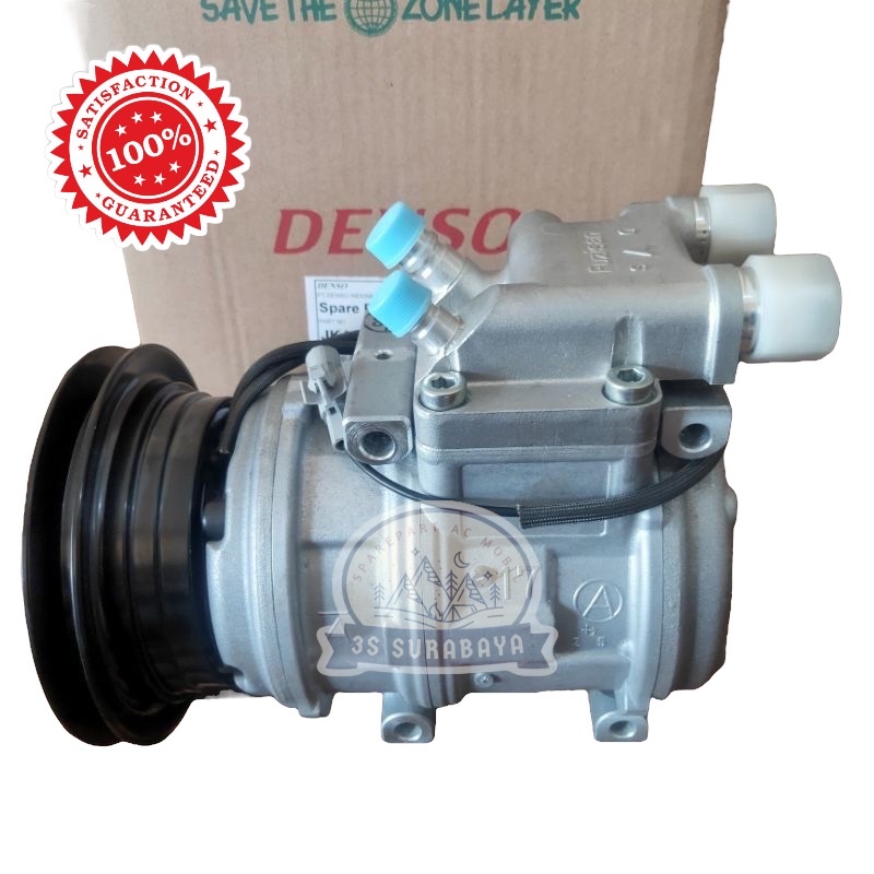 Jual Kompresor Ac Isuzu Elf 10PA17C Lengkap Denso Original ORI Ac Mobil ...