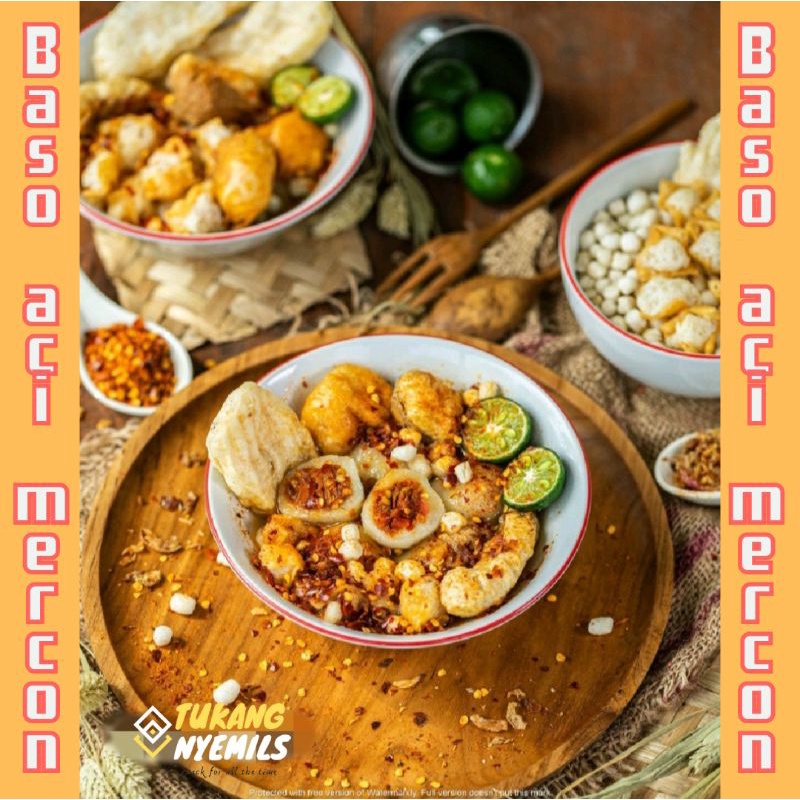 Jual baso Aci isi mercon | baso aci khas garut varian mercon | Shopee ...