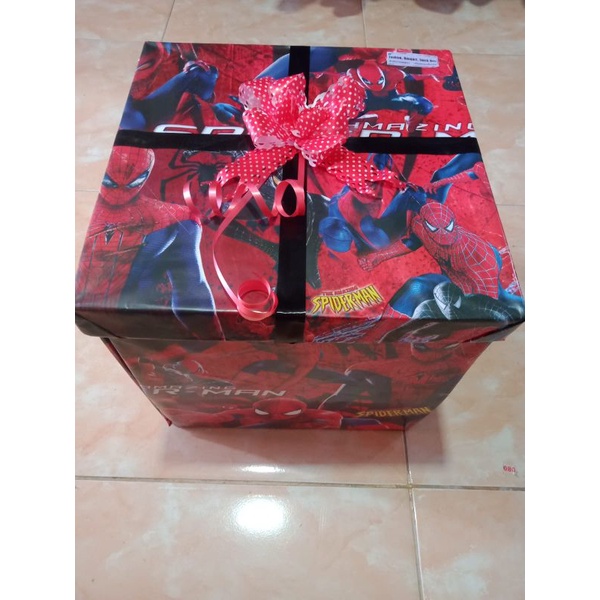 Jual kado ulang tahun/snack box/explosion box snack | Shopee Indonesia