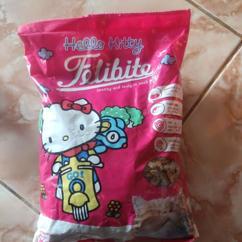 Jual makanan kucing hello kitty felibite | Shopee Indonesia