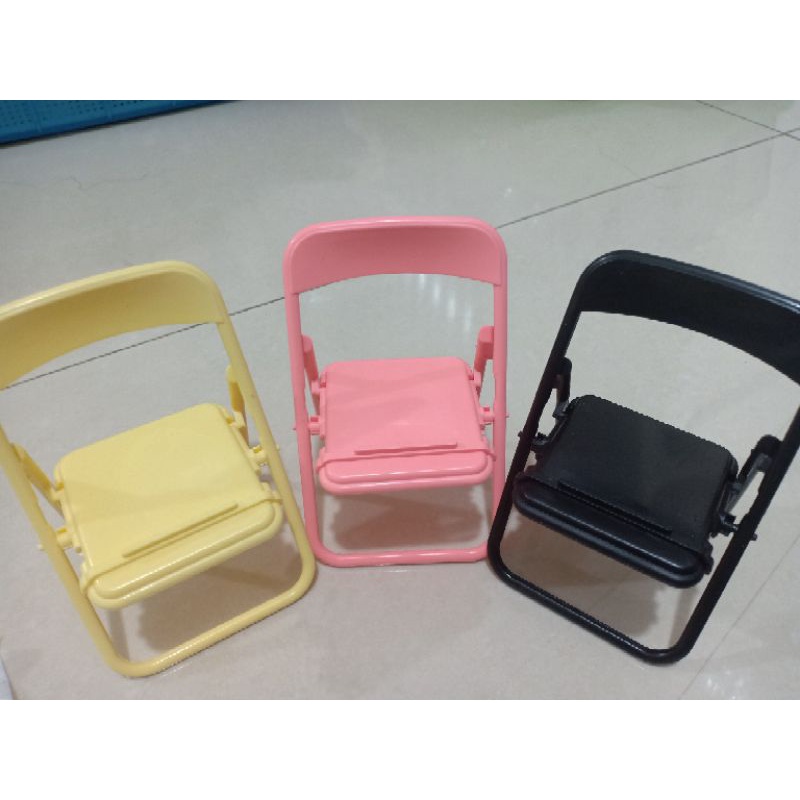 Jual STAND HOLDER HP Macaron Model Kursi Lipat - Phone Holder Chair ...