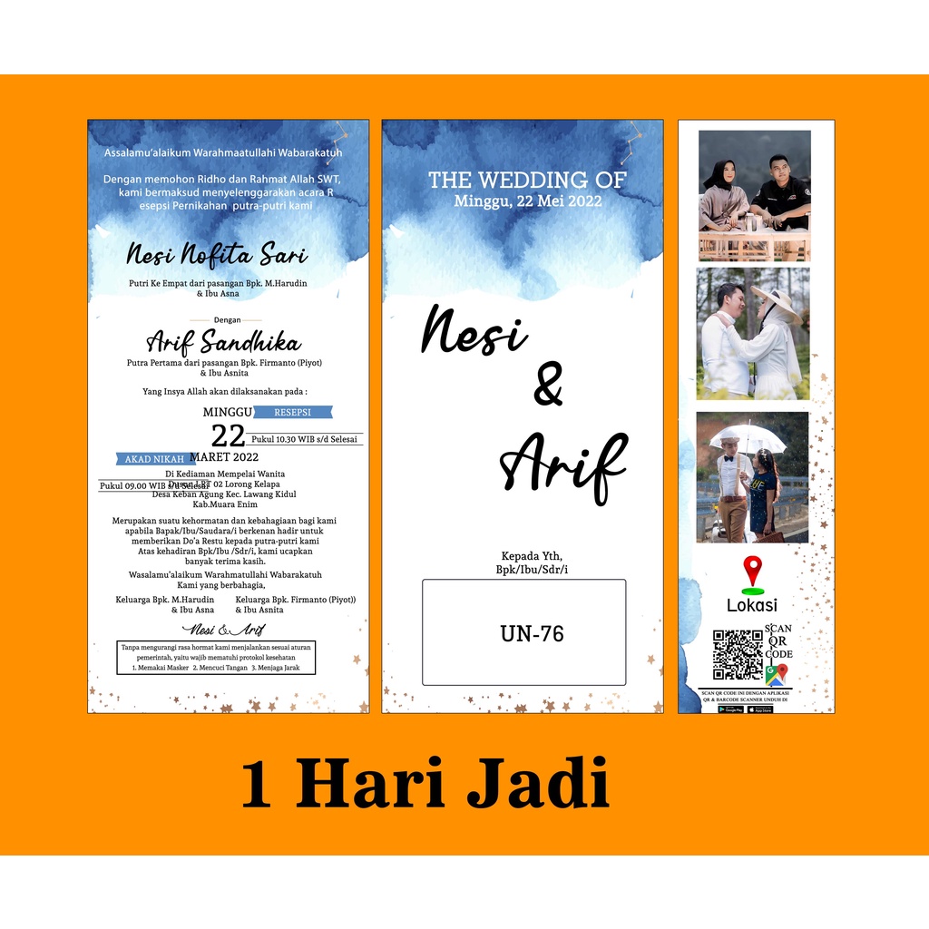 Jual Cetak Undangan Pernikahan Viral | Shopee Indonesia