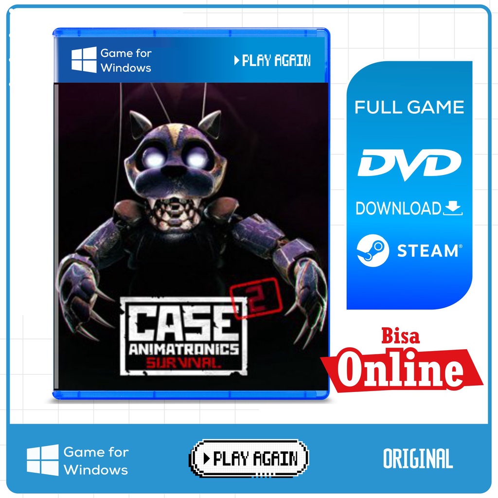 Jual CASE 2 Animatronics Survival [ONLINE] - PC GAME | Shopee Indonesia