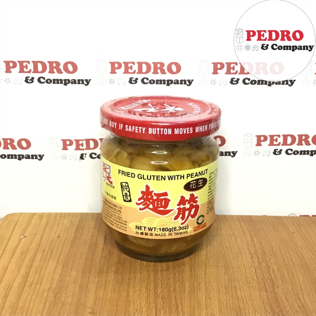 Jual Master fried gluten peanut 180 gram tepung gluten goreng kacang ...