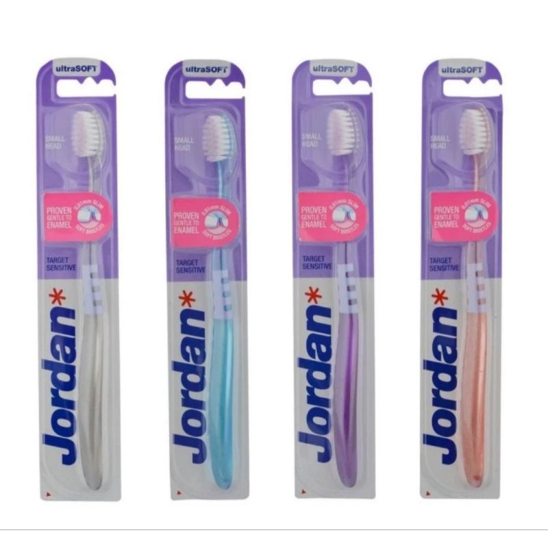 Jual Sikat Gigi Jordan Ultra Soft TARGET SENSITIVE Toothbrush | Shopee ...