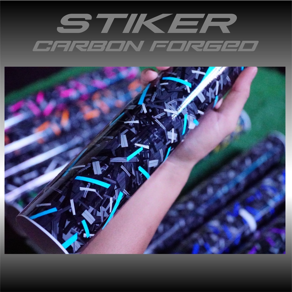 Jual Sticker Motif Carbon Forged - Stiker Karbon Forged Ukuran 50 X 100 ...