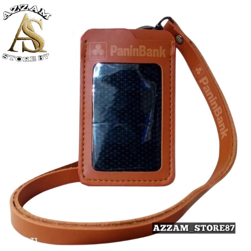 Jual Holder ID Card - Tali Lanyard Nametag Logo BANK PANIN | Shopee ...