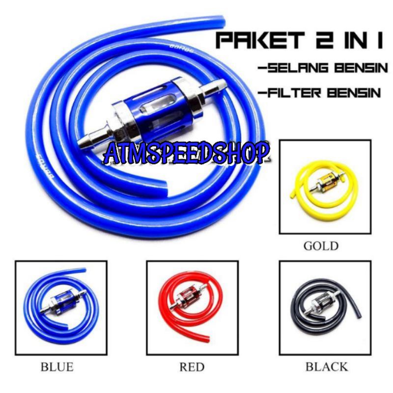 Jual Paket Selang Bensin Baros + Filter Saringan Bensin Untuk Semua ...