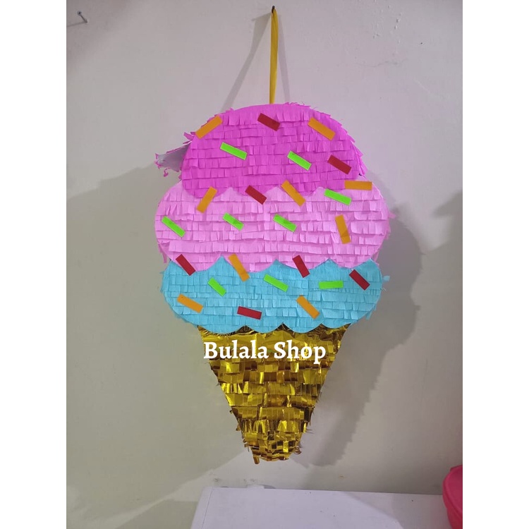 Jual Pinata pukul / Pinata Karakter Ulang Tahun Motif Ice Cream 3 ...