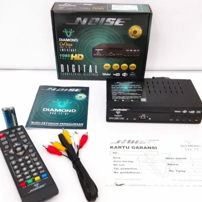 Jual Set Top Box STB TV Digital Noise tv digital DVB-T2 Full HD 2 USB ...