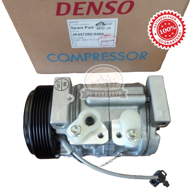Jual Kompresor Ac Sx4 Xover X Over Swift Baleno Aerio Estilo Denso ...