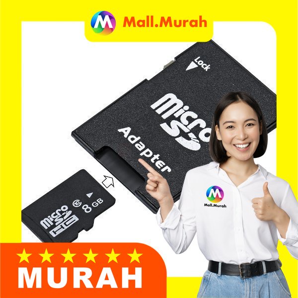 Jual MALL.MURAH Adapter Micro SD Card Adapter Memory Card #BA014 ...