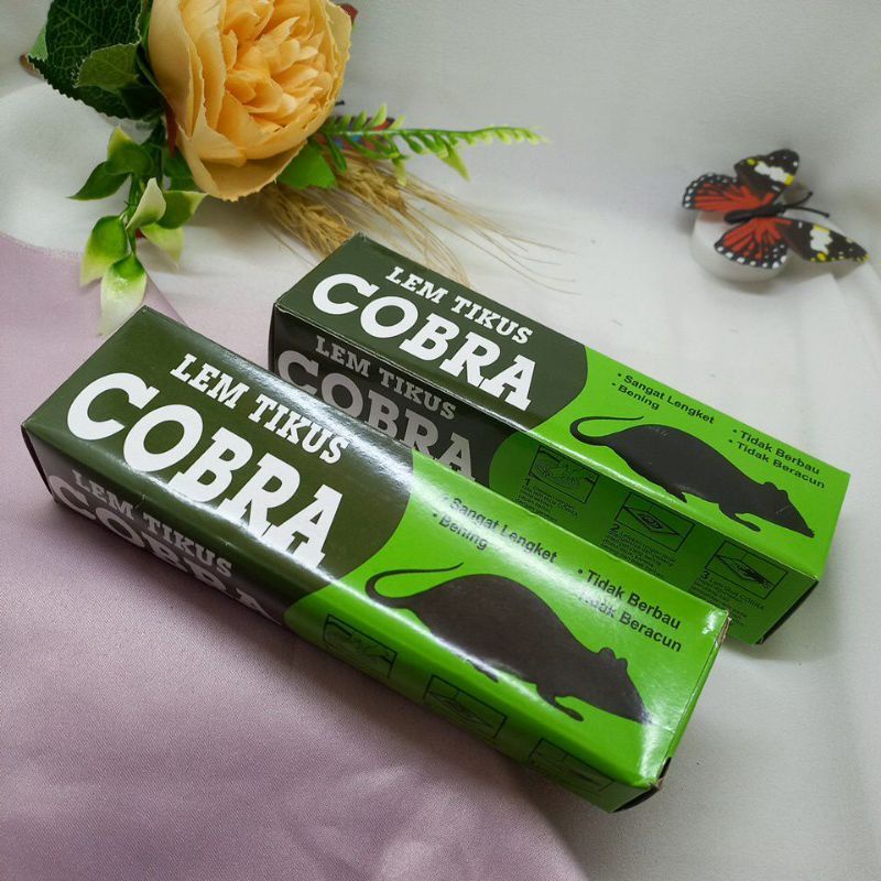 Jual Lem Tikus COBRA Lem Tikus Sangat Ampuh Basmi Tikus Super Lengket ...