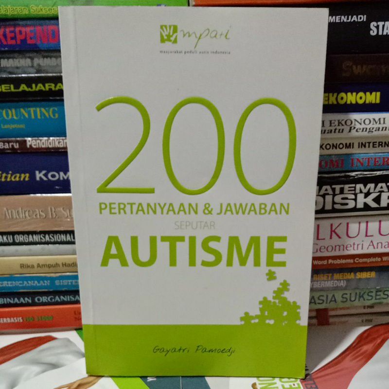 Jual Buku Original 200 PERTANYAAN & JAWABAN Seputar AUTISME | Shopee ...