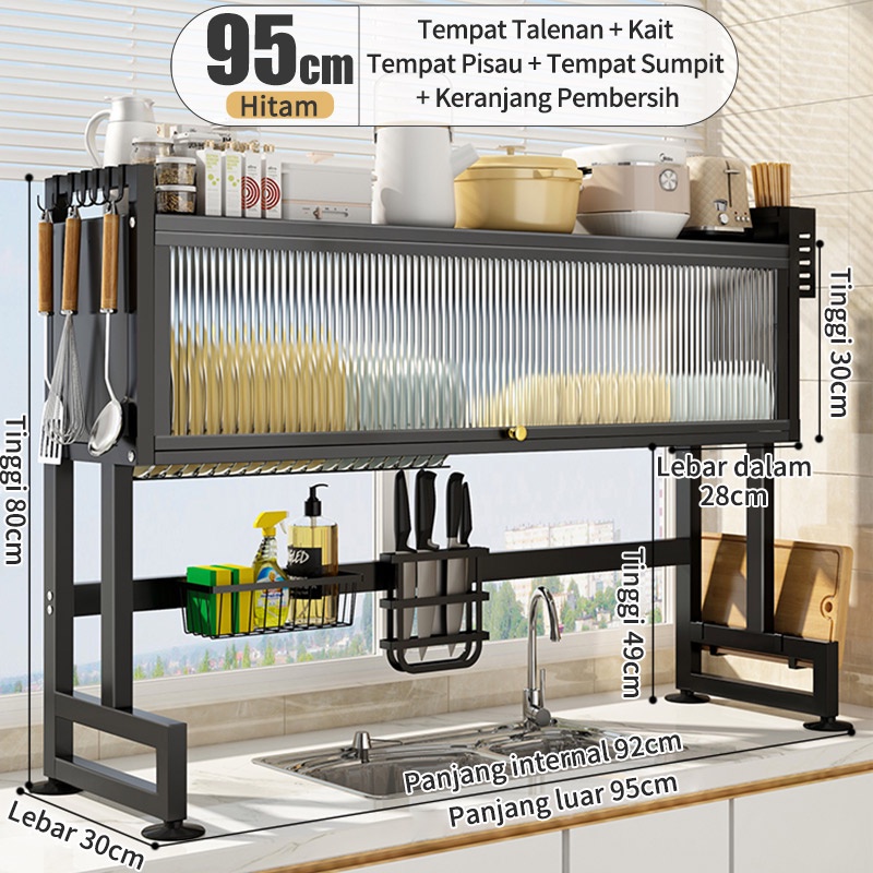 Jual Rak Dapur Rak Wastafel Pintu Kabinet Rak Piring Rak Pinggan ...