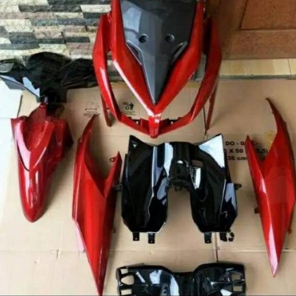 Jual SPAREPART MOTOR FULL BODY HALUS VARIO 110 TECHNO KARBU MERAH SPART ...