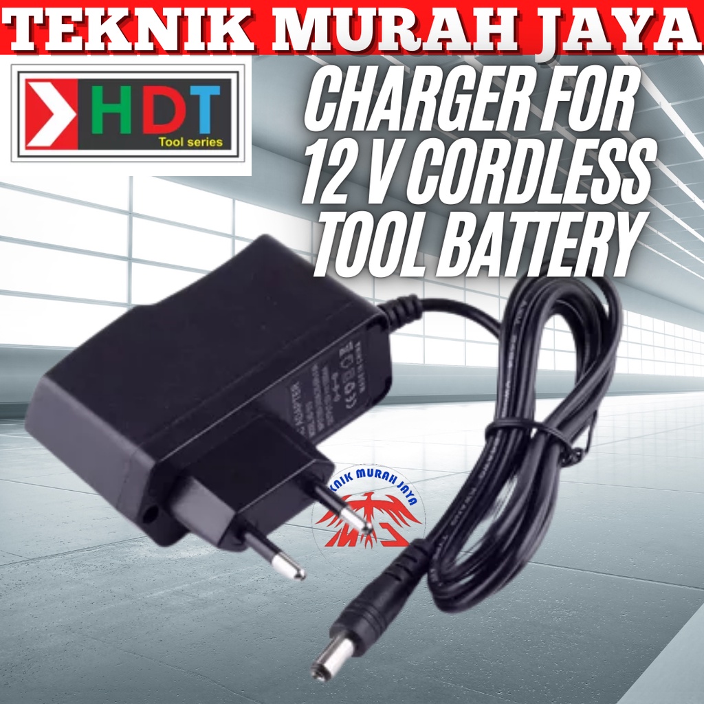 Jual HDT Battery Charger 12V Baterai Cordless 12 Volt CDD405 CDGT360 ...