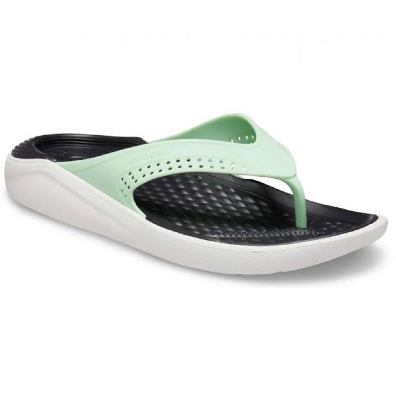 Jual ORIGINAL SALE 70% SANDAL CROCS LITERIDE FLIP 205182-3TP UNISEX | Shopee Indonesia