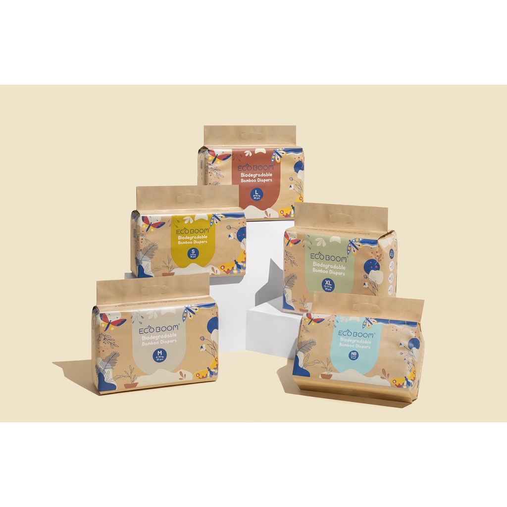 Jual Eco Boom Bamboo Diaper - Popok Tape Bayi Eco Friendly Diaper ...