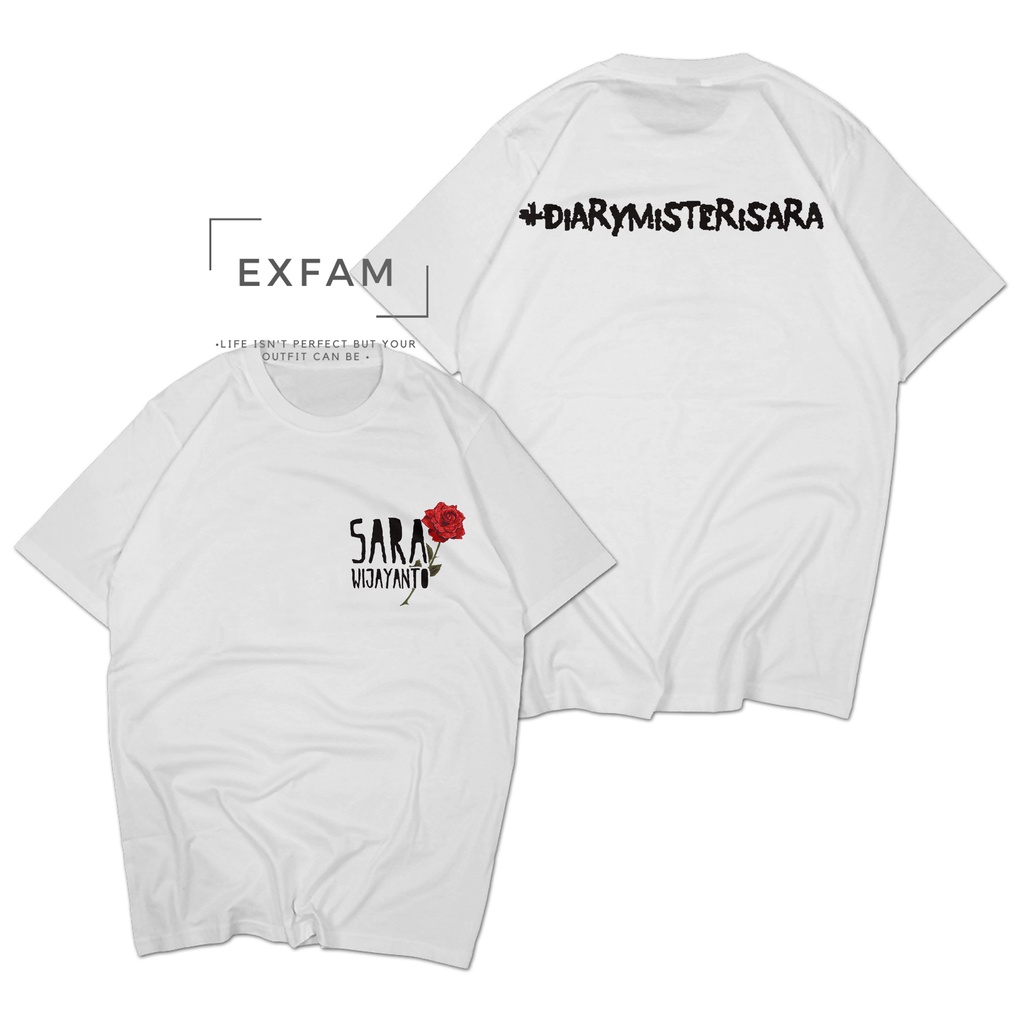 Jual Kaos Sara Wijayanto T Shirt Baju Diary Misteri Sara Cotton Combed ...