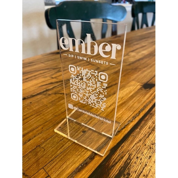 Jual QR Code Sign, Barcode DANA, Papan Barcode Akrilik, Papan Barcode ...