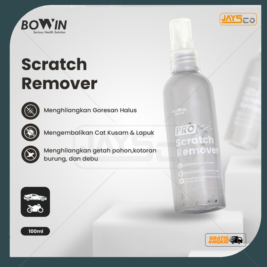 Jual Bowin Scratch Remover Penghilang Baret Goresan Noda Kusam Mobil ...