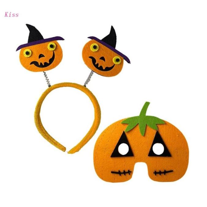 Jual KISS 2 PAK BANDO TOPENG LABU HALLOWEEN UNTUK COSPLAY H6946GNF ...