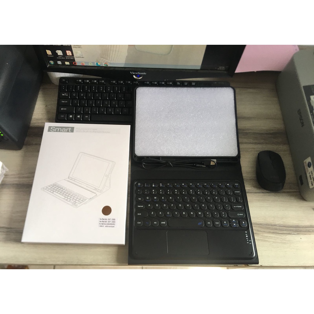 Jual Samsung Galaxy Tab A8 X205 X200 2022 Case 2in 1 Sarung Keyboard ...