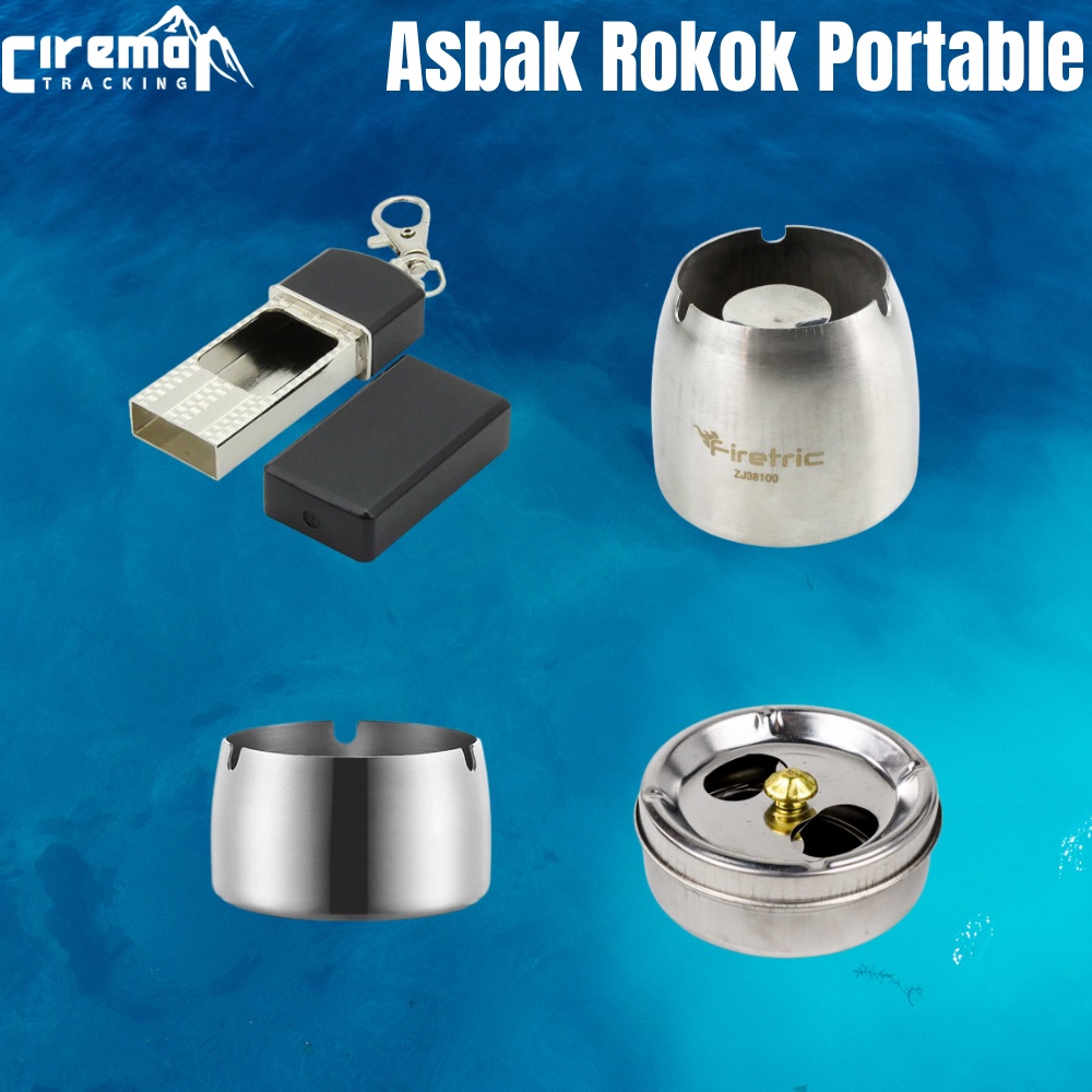 Jual Asbak Rokok Unik Portable Stainless Steel Aesthetic | Shopee Indonesia
