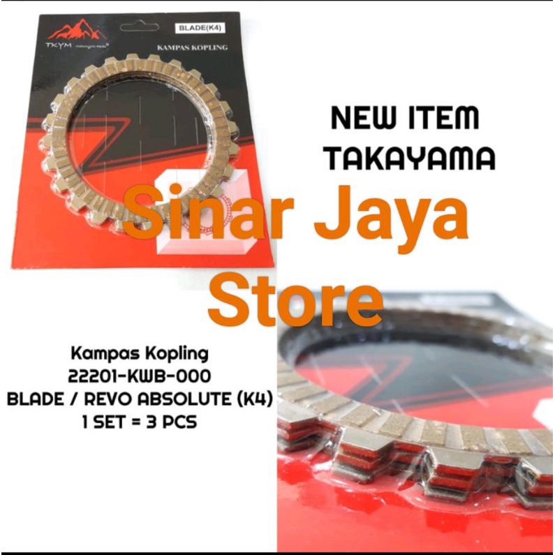 Jual Kain Klos / Plat Copling press Blade / Revo Absolute (K4) Takayama | Shopee Indonesia