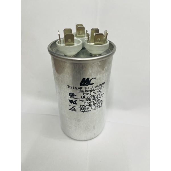 Jual Capasitor AC LG Panasonic 25+1.5 uf mikro MC kapasitor ac | Shopee Indonesia