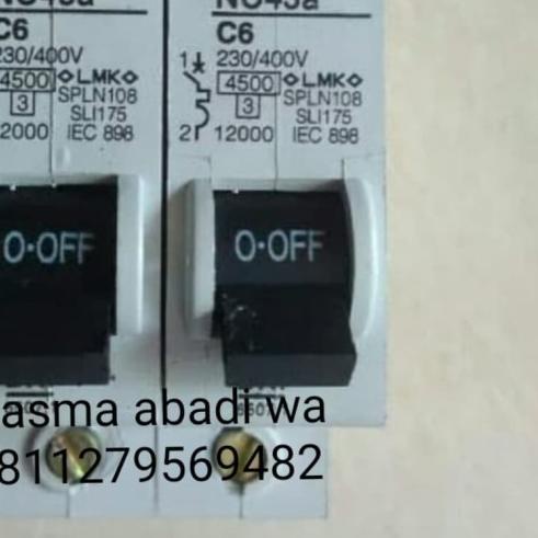 Jual MCB Merlin Gerin NC45a 1phase 6A 10A 16A 20A | Shopee Indonesia