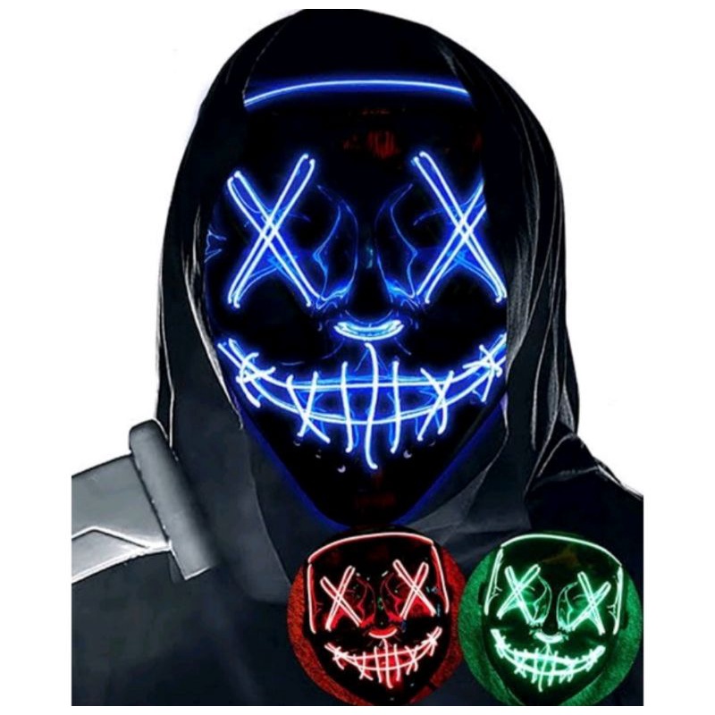 Jual topeng haloween kostum halloween halowen halowin topeng tengkorak ...