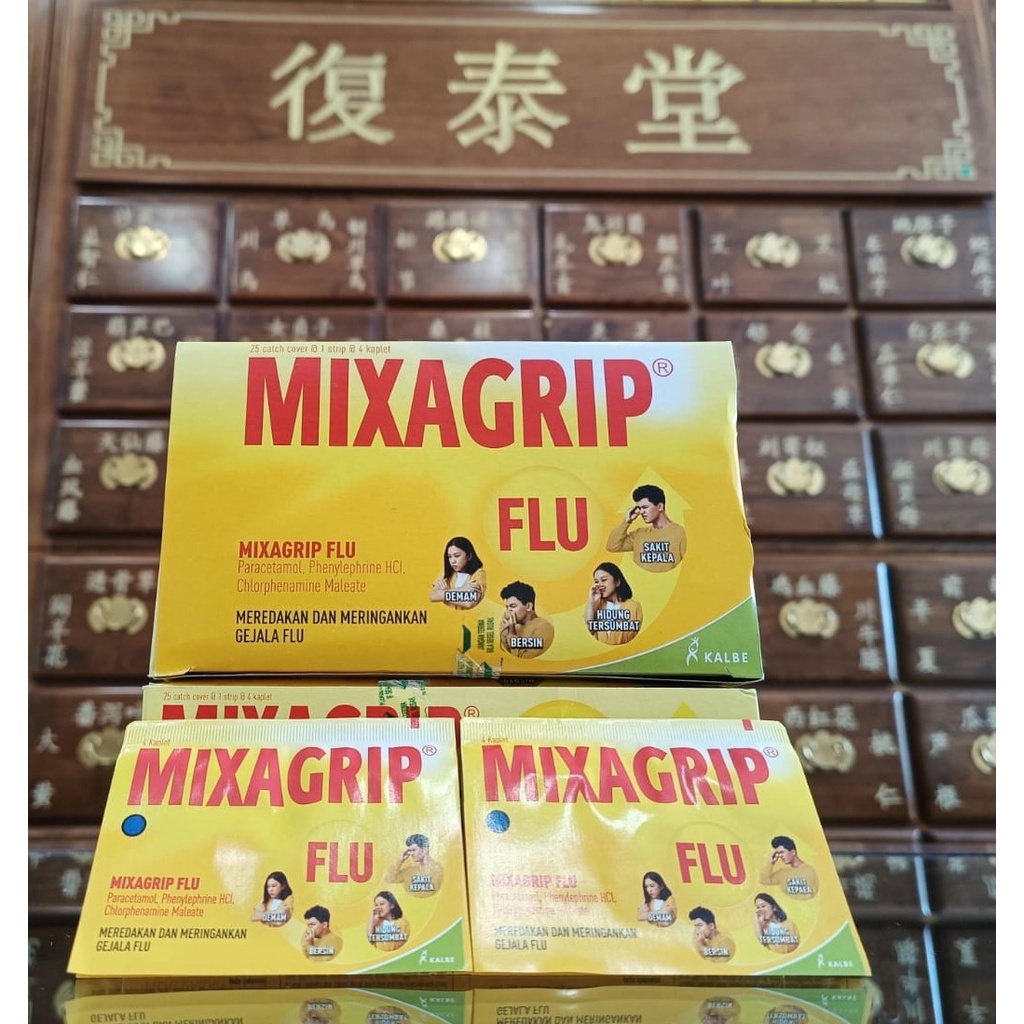 Jual Mixagrip Flu 1box(25strip) | Shopee Indonesia