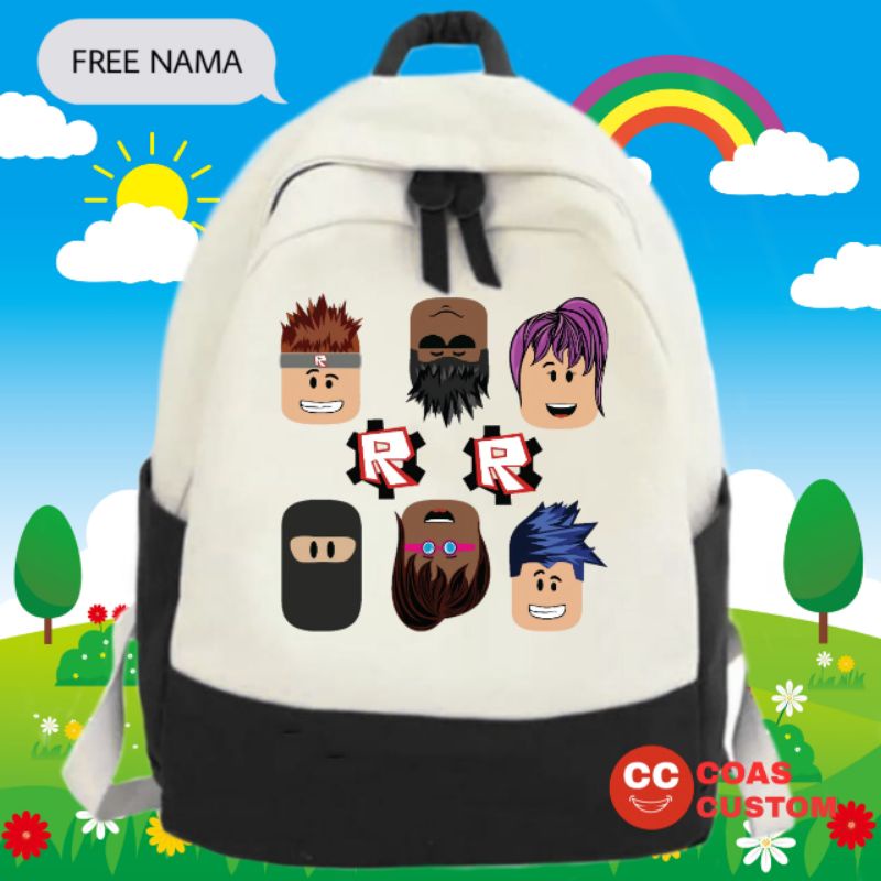 Jual TAS RANSEL ROBLOX TAS ANAK SEKOLAH | Shopee Indonesia
