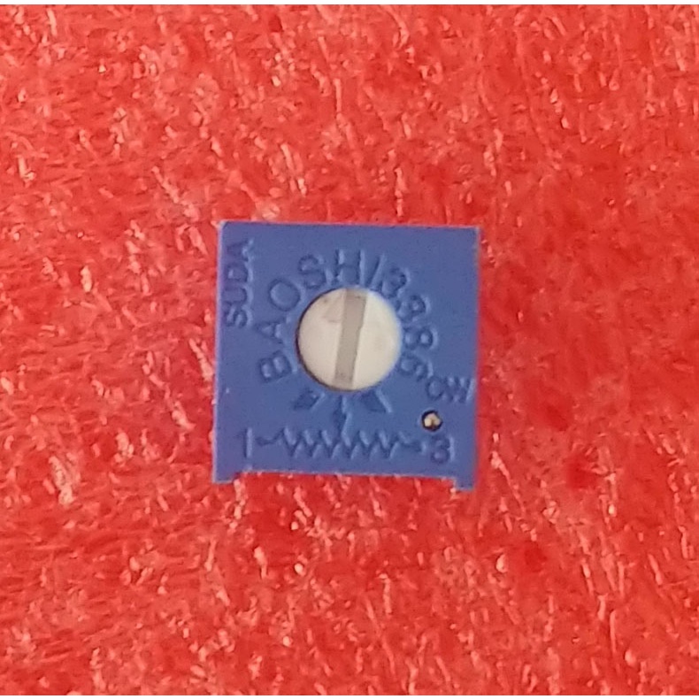 Jual Trimpot VR Variable Resistor Pin Bawah Duduk 3386 5K | Shopee ...