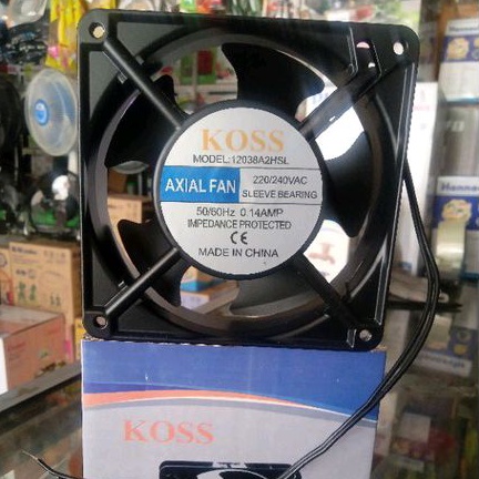 Jual Kipas AC Koss kotak 220-240v kipas angin besi kotak | Shopee Indonesia
