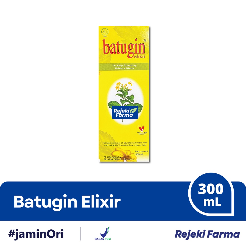 Jual BATUGIN ELIXIR 300 ml - Obat Batu Ginjal 300ml | Shopee Indonesia