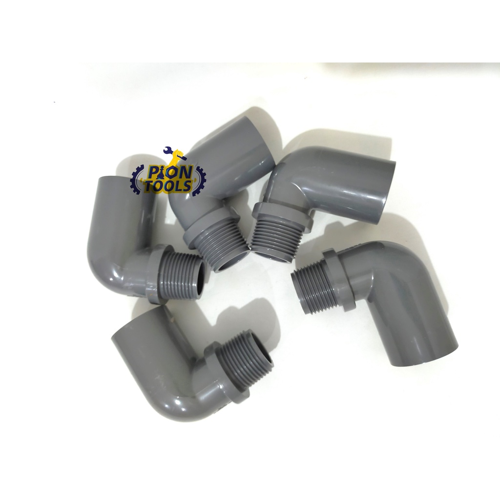 Jual SCG KNIE DRAT LUAR 1" AW Elbow PVC knee PVC Keni Valve Elbow 1 inch | Shopee Indonesia