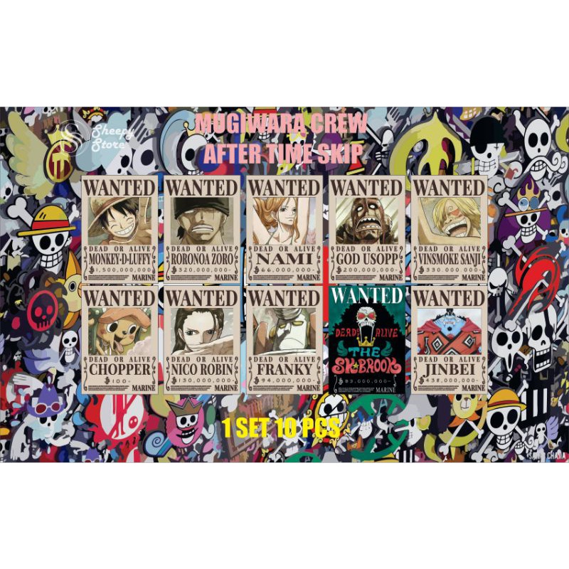 Jual Poster Buronan One Piece | Shopee Indonesia